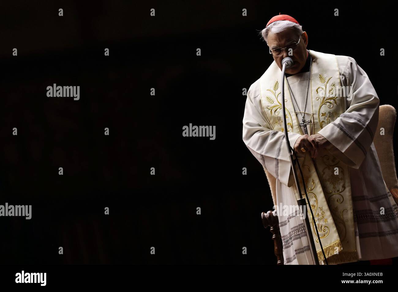 Vatican City. 5th Mar, 2025. Cardinal MARCELLO SEMERARO Prefect of ...