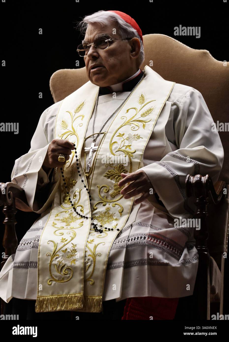 Vatican City. 5th Mar, 2025. Cardinal MARCELLO SEMERARO Prefect of ...