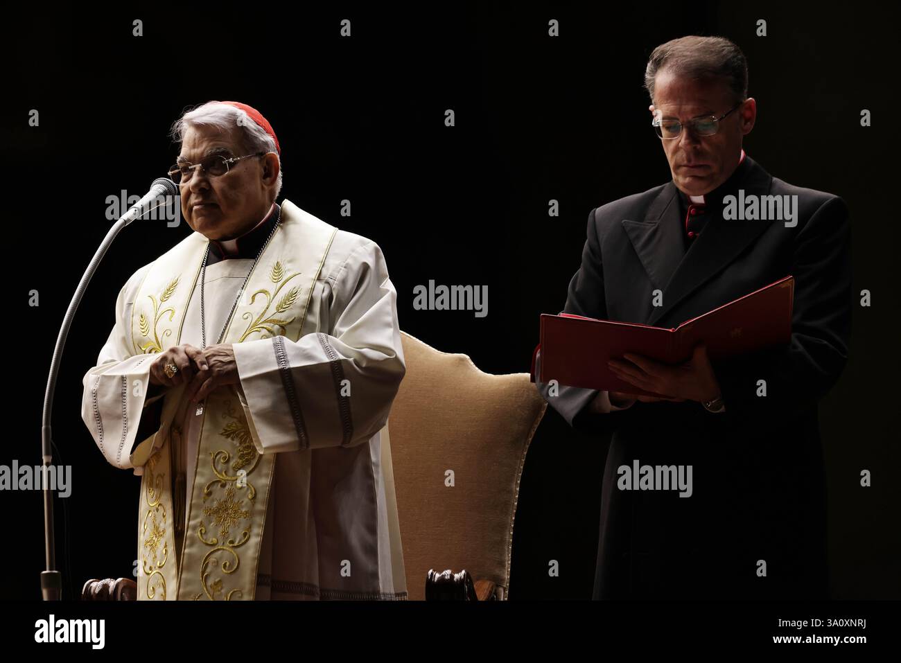 Vatican City. 5th Mar, 2025. Cardinal MARCELLO SEMERARO Prefect of ...
