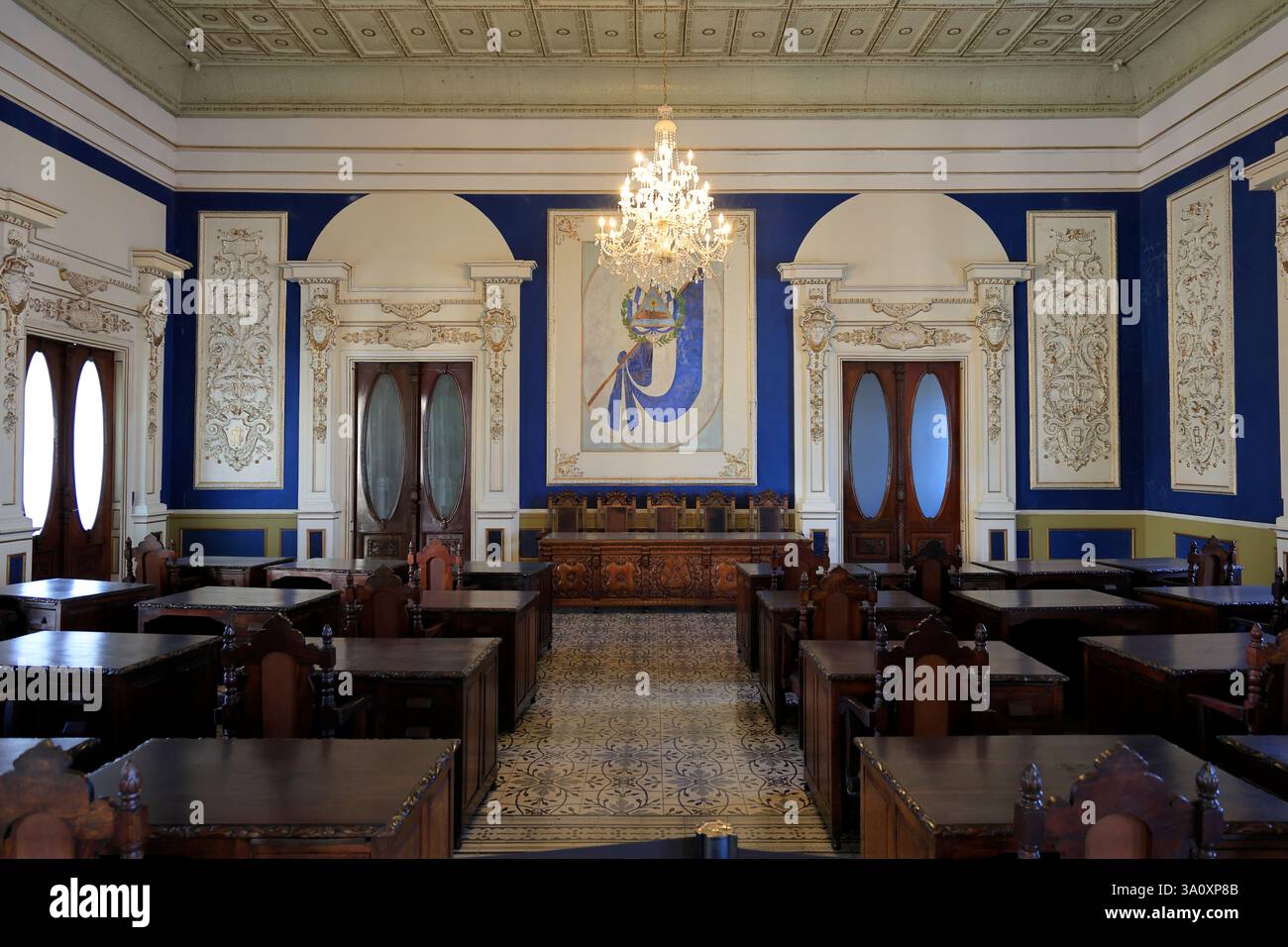 The Blue Room (Salon Azul) was the meeting place of the Legislature of ...