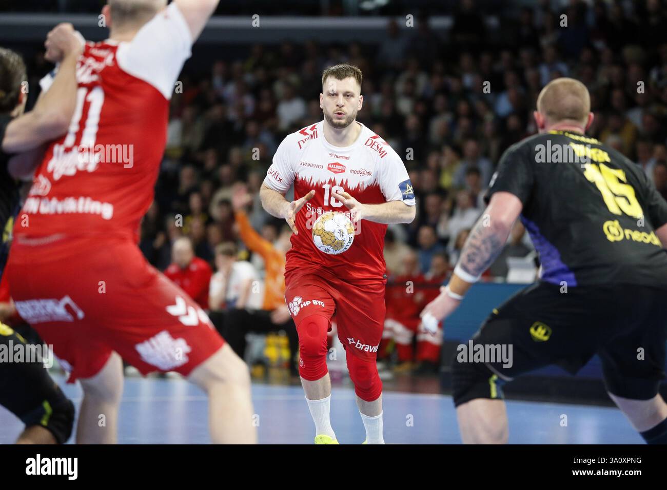 Aleks VLAH of Aalborg Handbold during the EHF Champions League, Group ...