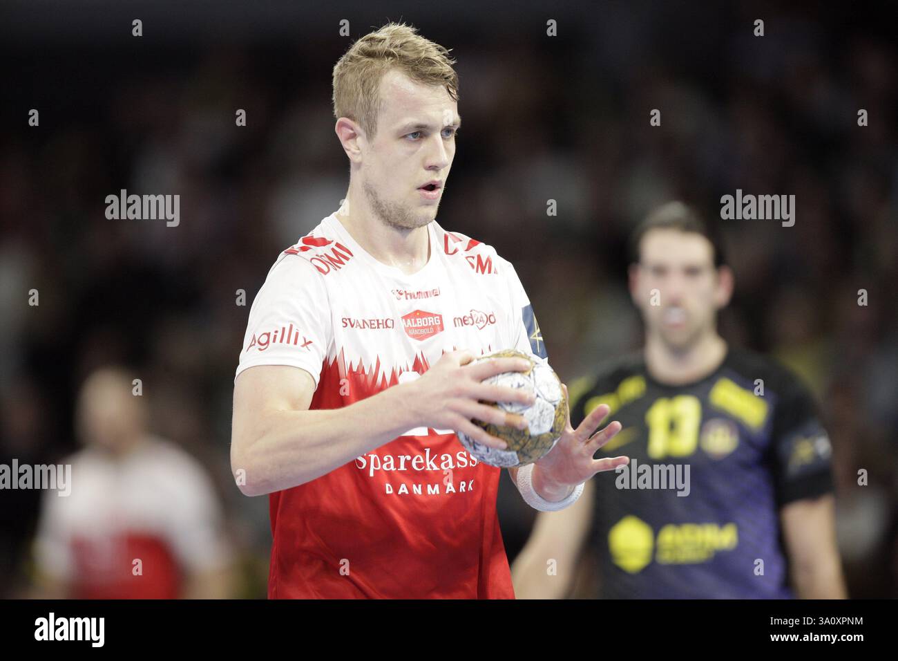 Buster JUUL of Aalborg Handbold during the EHF Champions League, Group ...