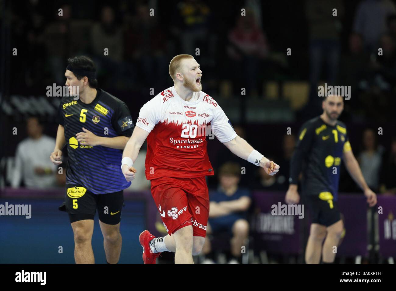 Felix MOLLER of Aalborg Handbold during the EHF Champions League, Group ...
