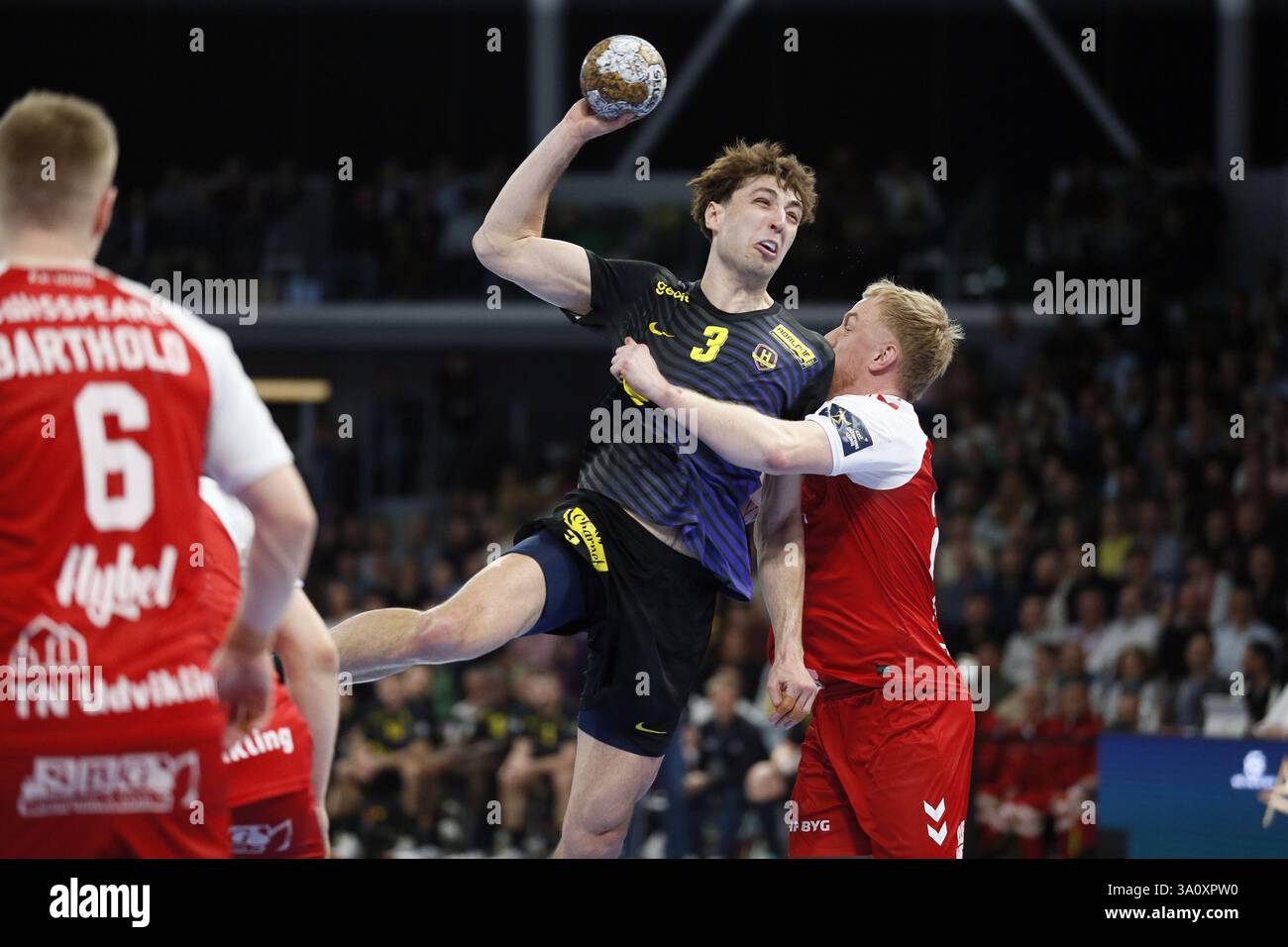 Thibaud BRIET of HBC Nantes during the EHF Champions League, Group ...
