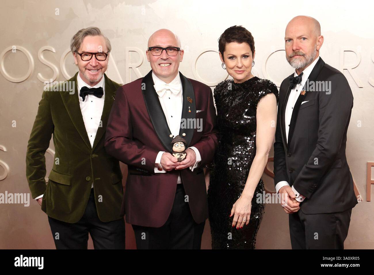 Adam Elliot, Liz Kearney, guests at arrivals for The 97th Academy ...