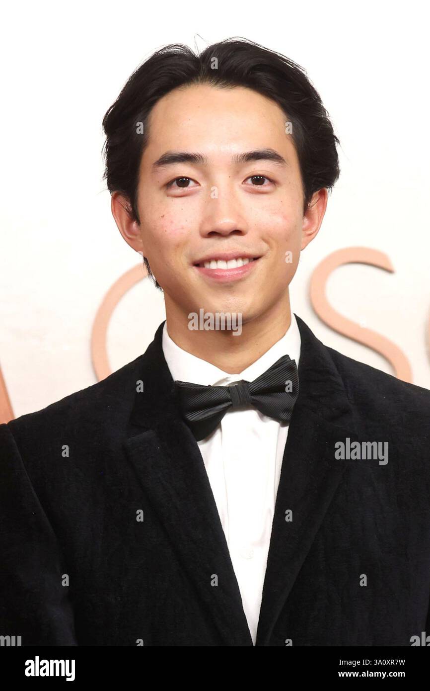 Ca. 02nd Mar, 2025. Justin H. Min at arrivals for The 97th Academy Awards - Arrivals 4, Dolby ...