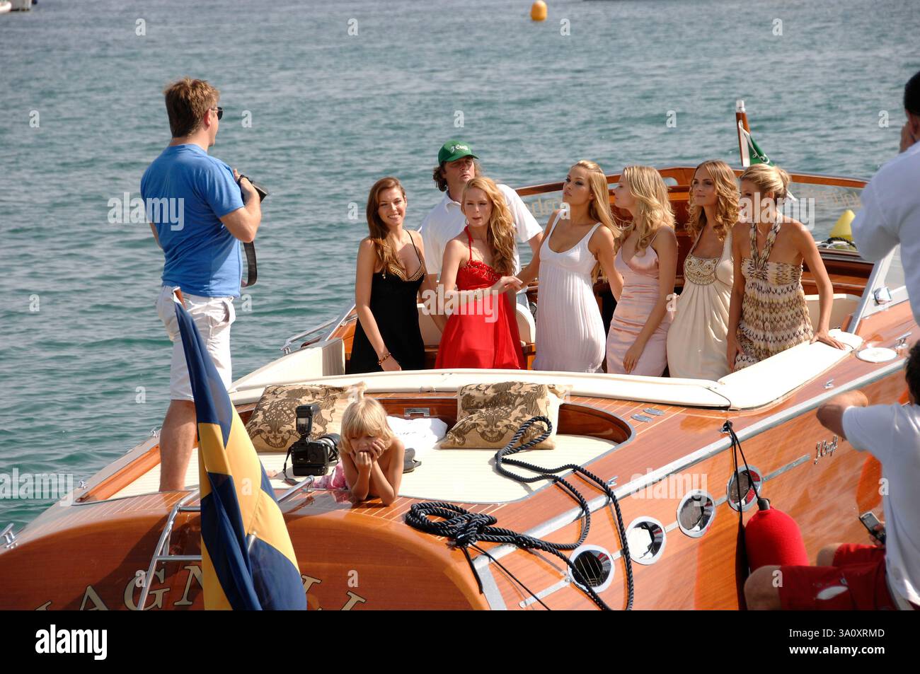 PETRA NEMCOVA & GIRLS."Fashion TV Supermodels 2008" calendar launch at ...