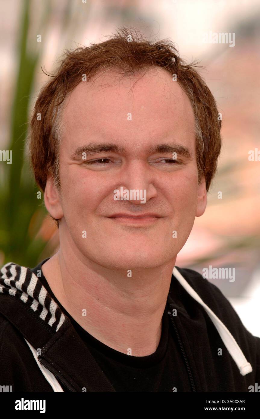 QUENTIN TARANTINO."Death Proof" photocall during the 60th International ...
