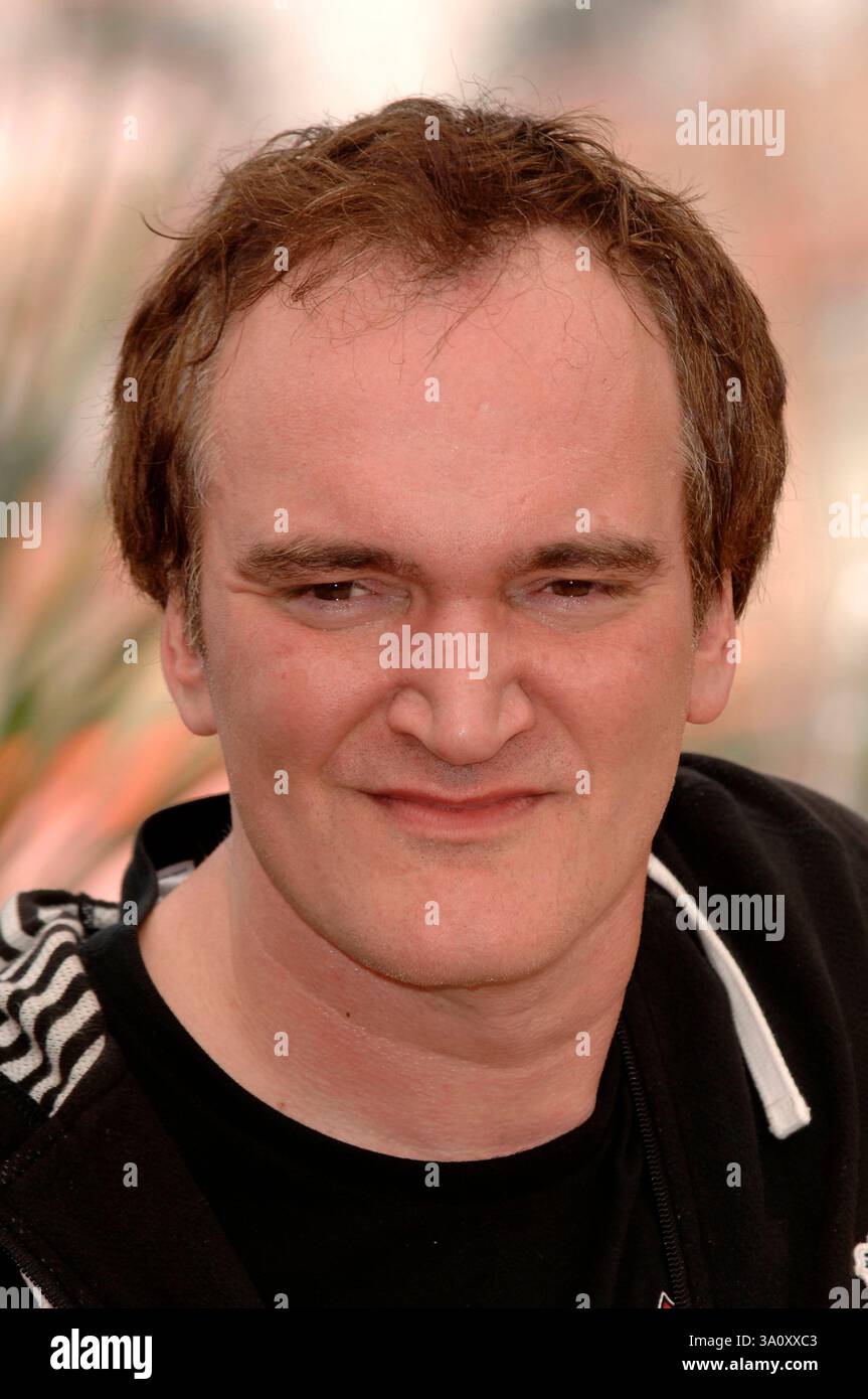 QUENTIN TARANTINO."Death Proof" photocall during the 60th International ...