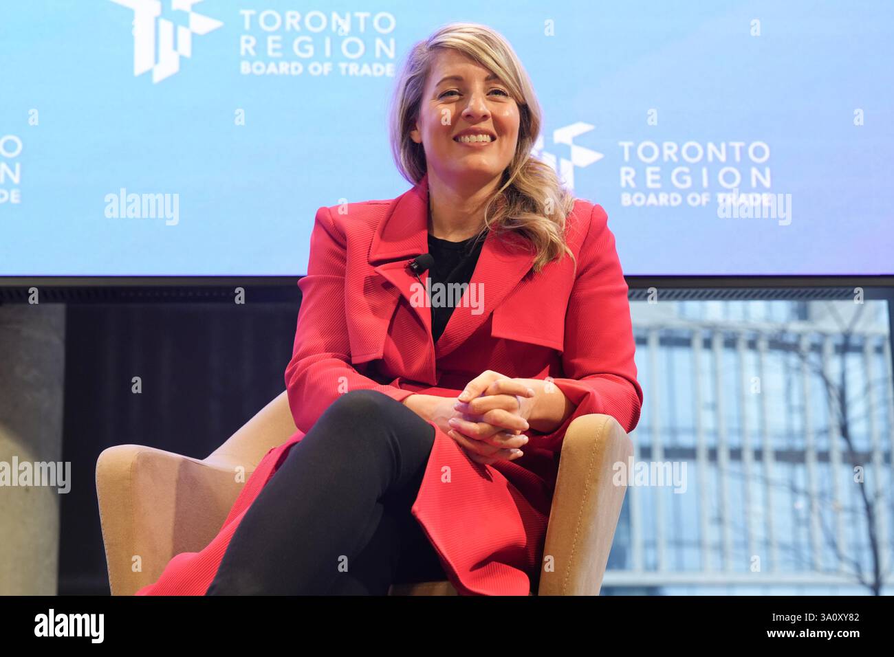 Toronto, Can. 05th Mar, 2025. Foreign Affairs Minister Melanie Joly ...