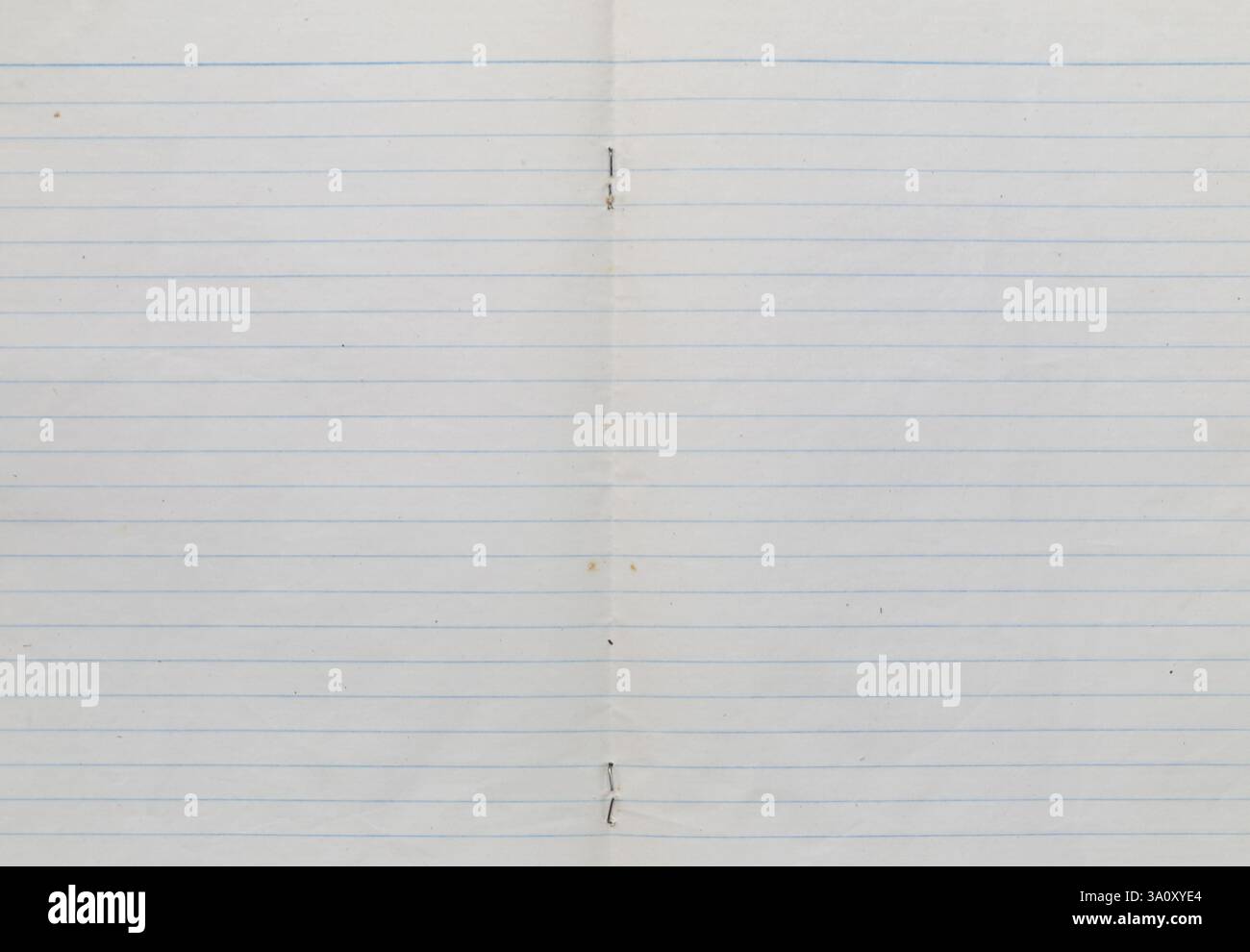 Blank notebook with light blue lines offers a clean and simple ...