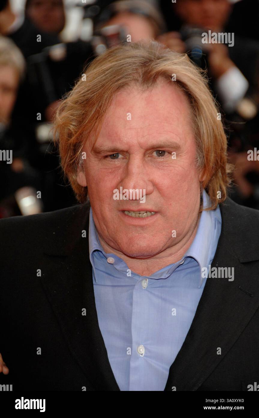 GERARD DEPARDIEU."A Mighty Heart" screening.60th International Cannes ...