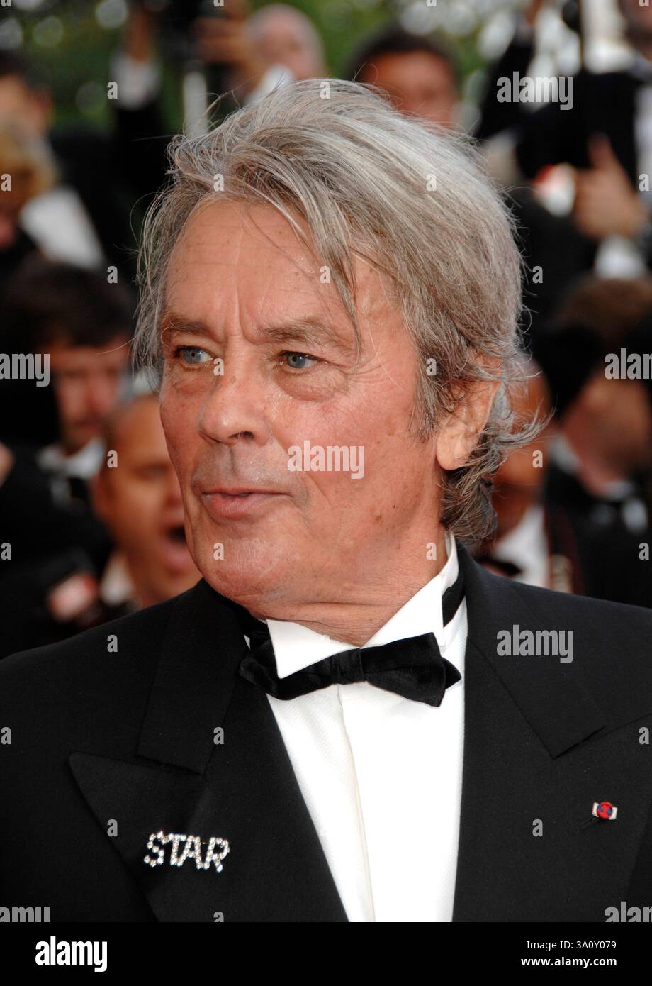 ALAIN DELON.arriving at the Festival Palace for the screening of the ...