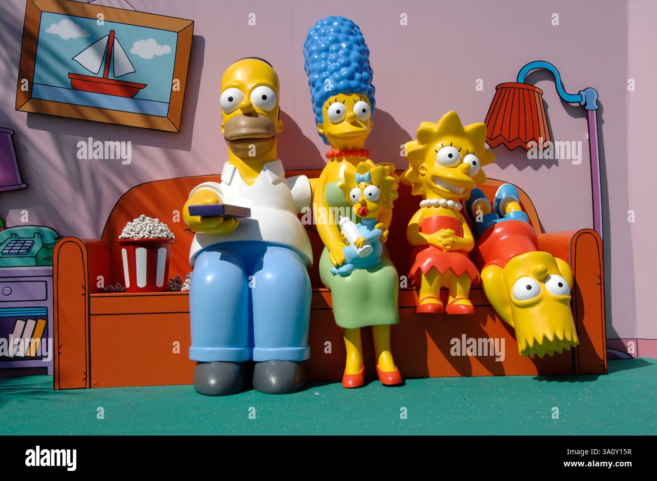 THE SIMPSONS MOVIE .display outside the Carlton Hotel during the 60th ...