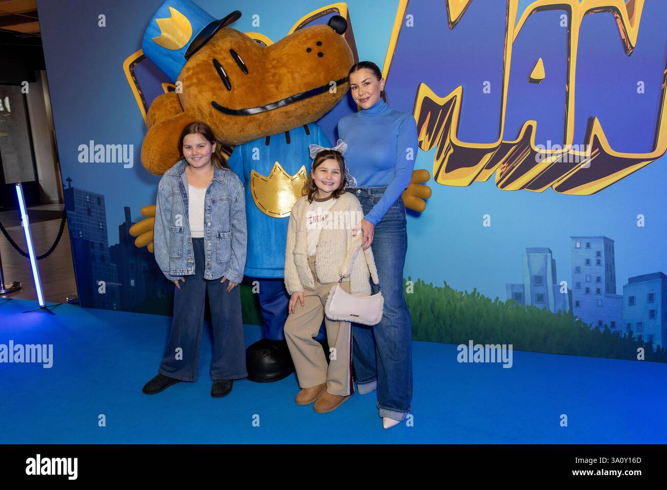 Celebs attend the Family Screening of DreamWorks Dog Man Featuring ...