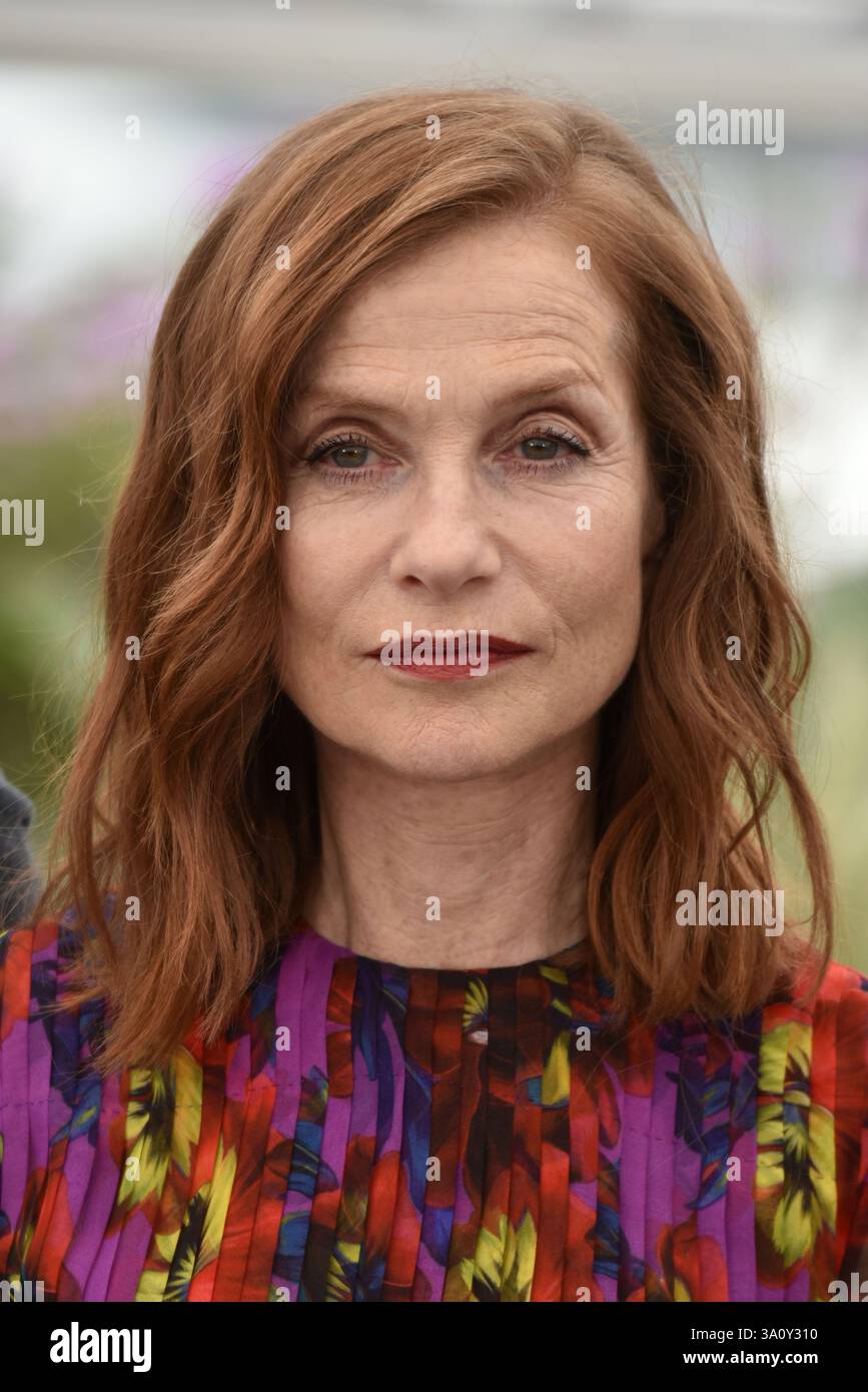 Isabelle HuppertHAPPY END photocall at the 70th Cannes Film Festival ...