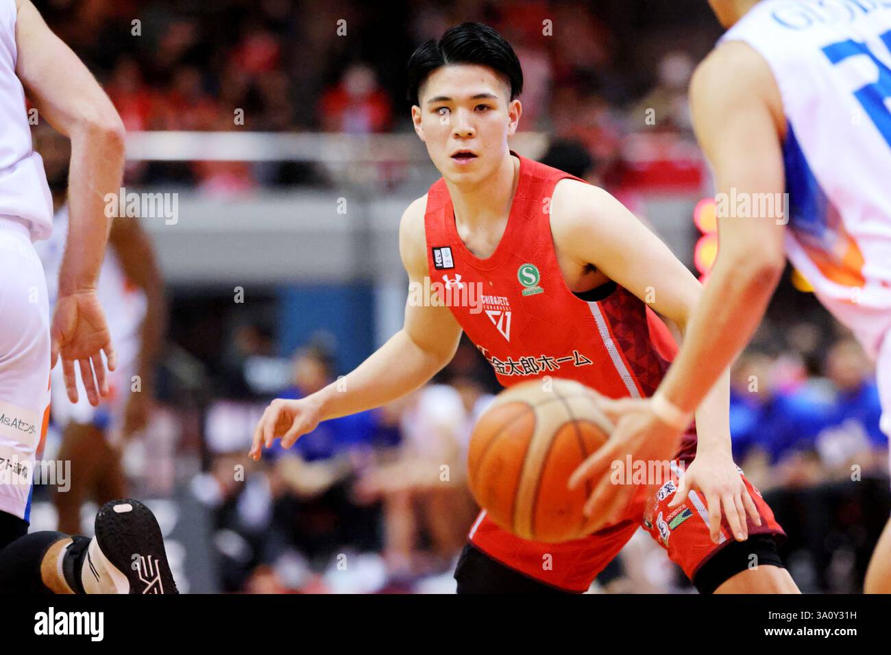 Riku Segawa (Jets), MARCH 5, 2025 - Basketball : 2024-25 B.LEAGUE B1 ...