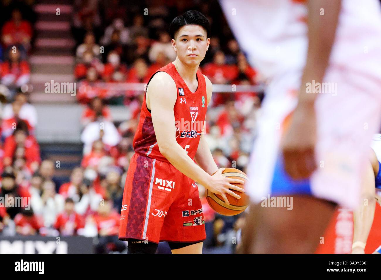 Riku Segawa (Jets), MARCH 5, 2025 - Basketball : 2024-25 B.LEAGUE B1 ...