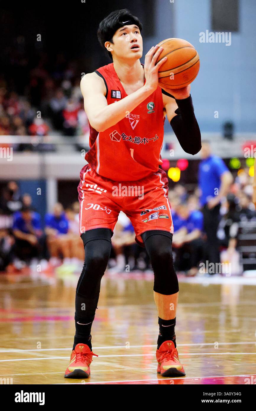 Chiba, Japan. 5th Mar, 2025. Yuta Watanabe (Jets) Basketball : 2024-25 B.LEAGUE B1 game between ...