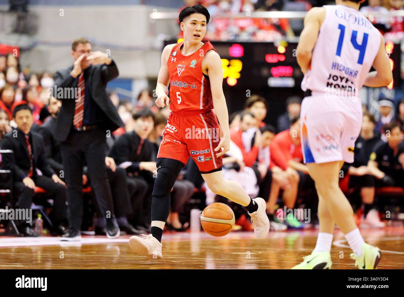 Chiba, Japan. 5th Mar, 2025. Riku Segawa (Jets) Basketball : 2024-25 B ...