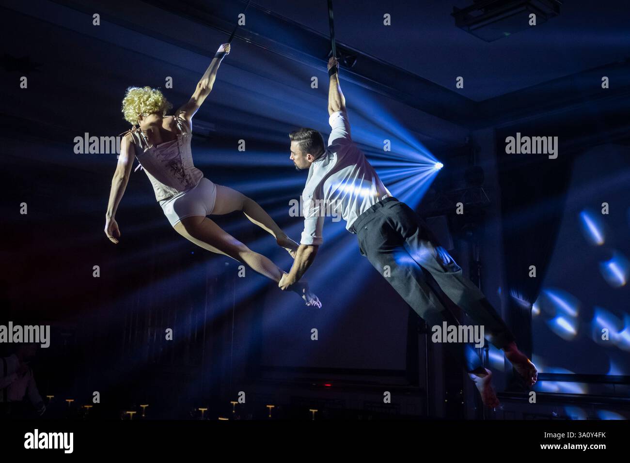 London, UK. 5 March 2025. The cast at a photocall for ‘Roxie Rocks ...