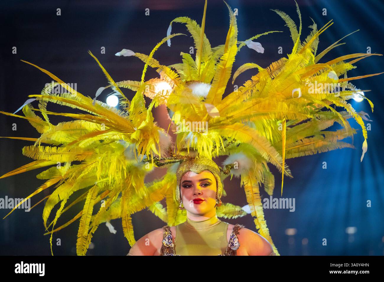 London, UK. 5 March 2025. The cast at a photocall for ‘Roxie Rocks ...