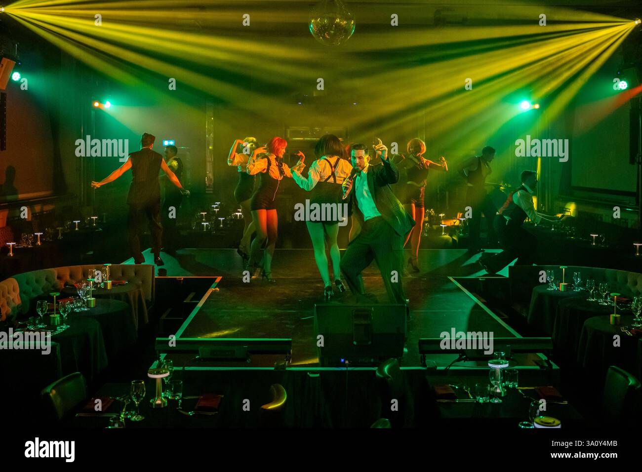 London, UK. 5 March 2025. The cast at a photocall for ‘Roxie Rocks ...