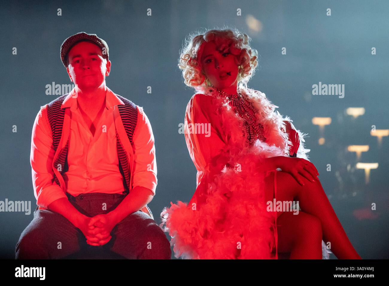 London, UK. 5 March 2025. The cast at a photocall for ‘Roxie Rocks ...