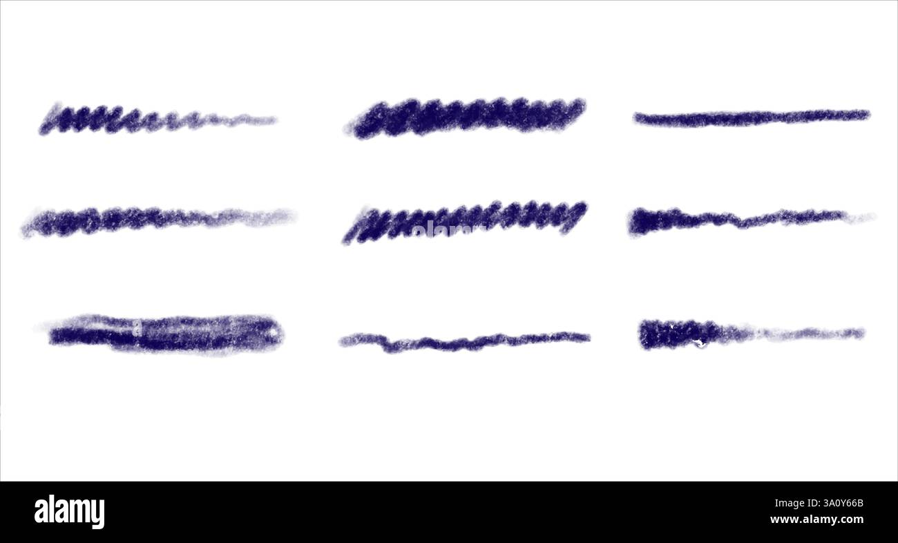 Bold blue brush strokes Stock Vector Images - Alamy