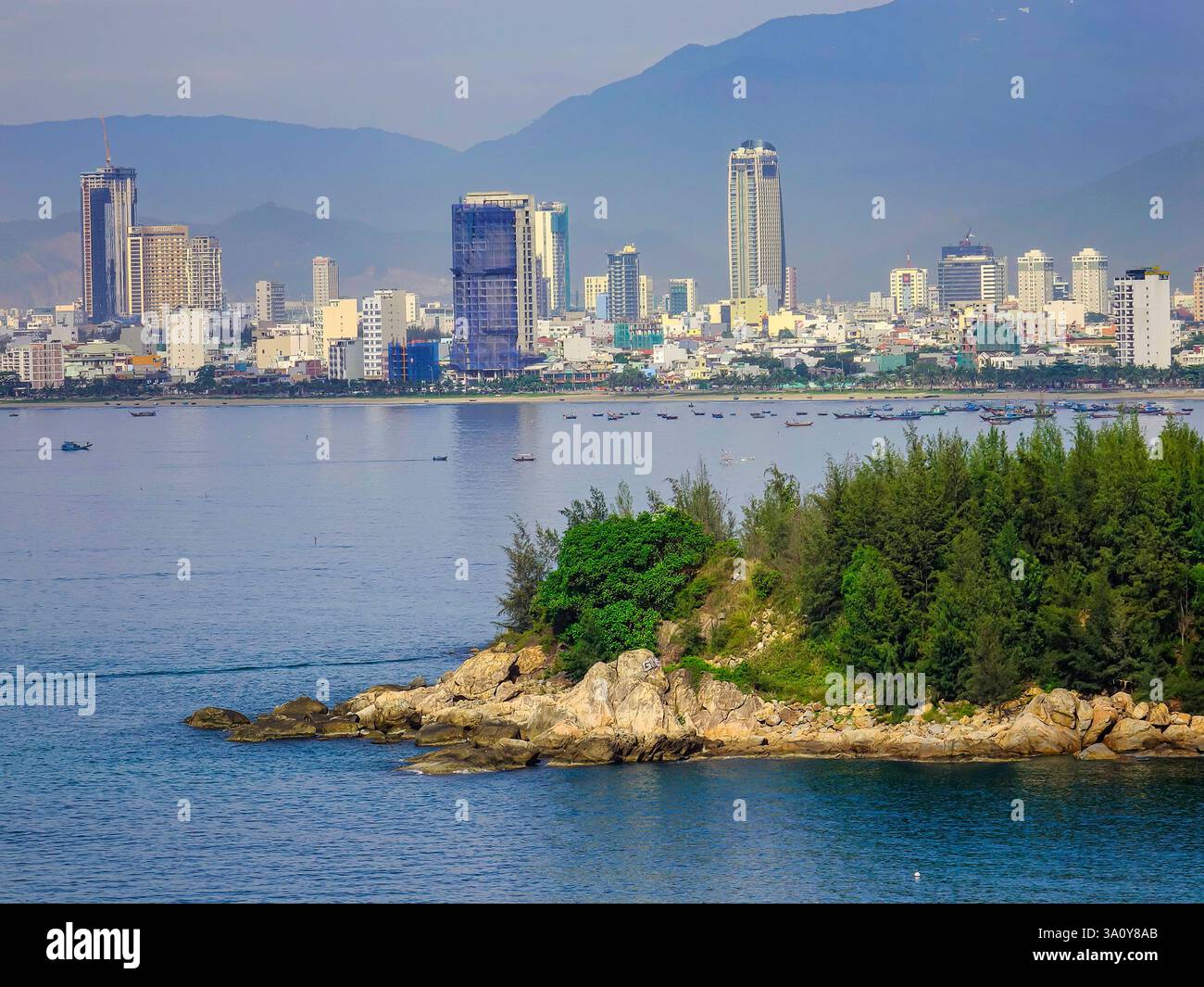 Da Nang - a beautiful tourist city by the sea - "the most livable city in Vietnam Stock Photo ...