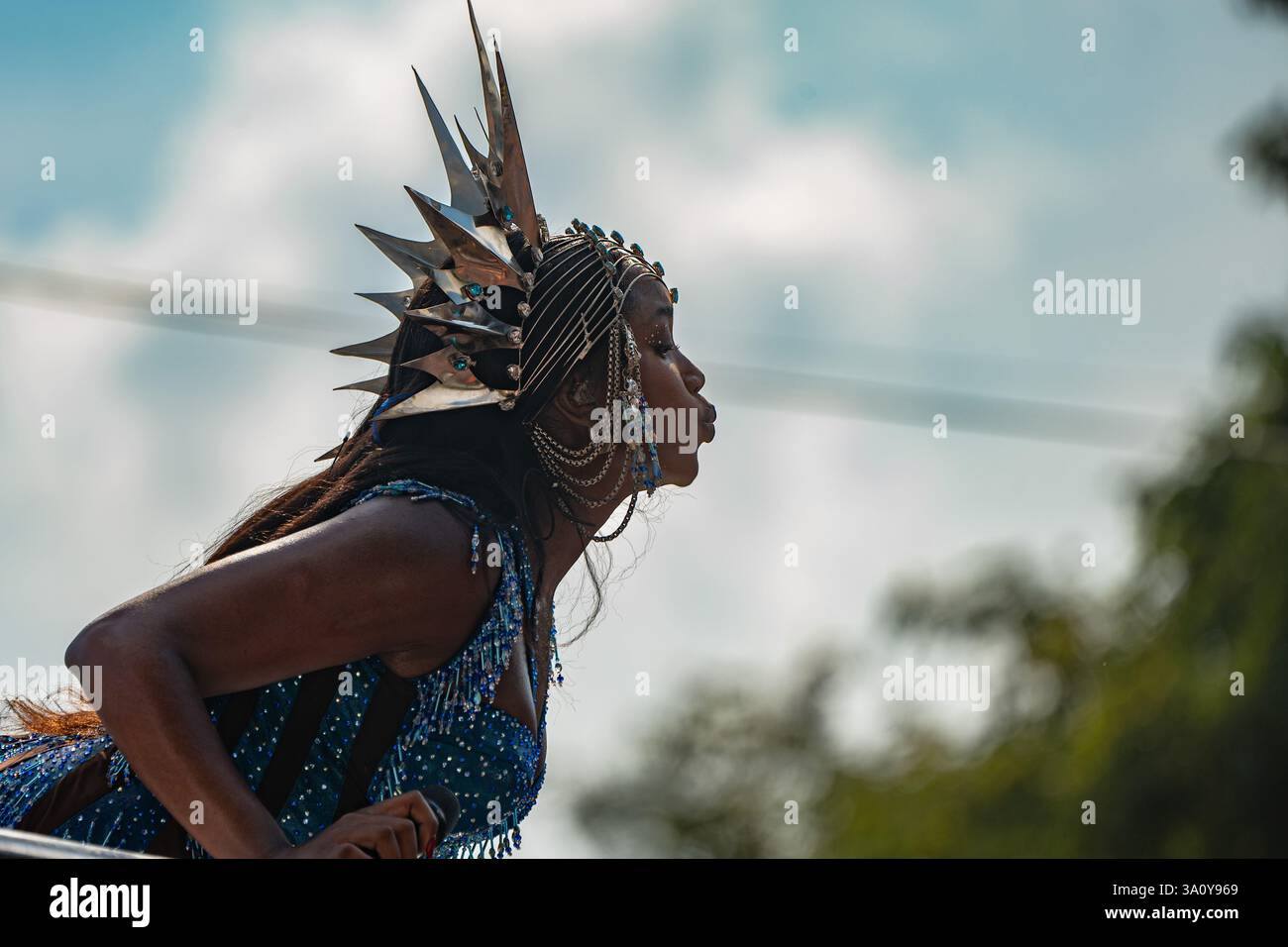 March 4, 2025: Brazilian singer IZA performs during the Latinha Mix ...