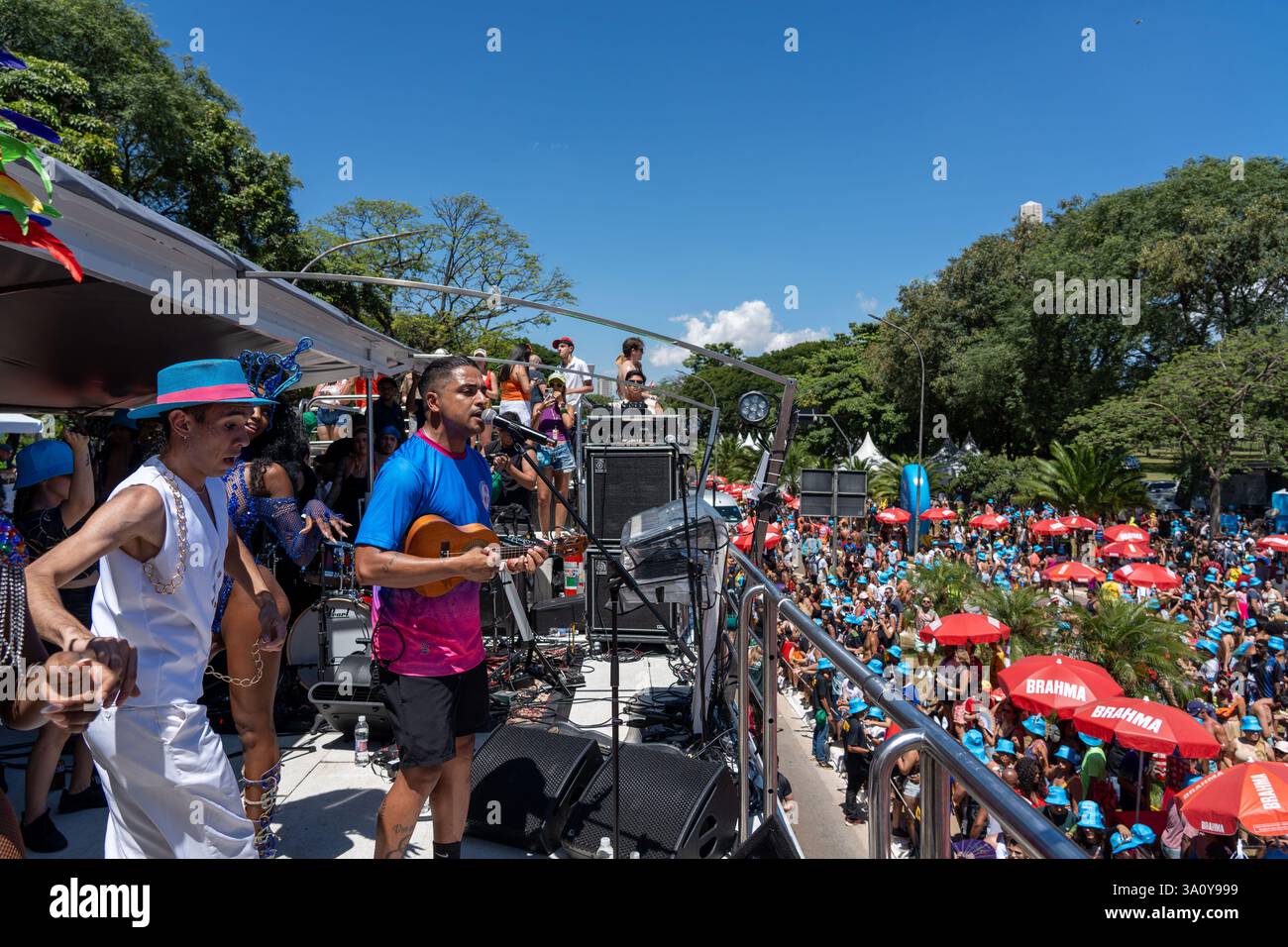 March 4, 2025: Latinha Mix parade at Ibirapuera Park in Sao Paulo ...
