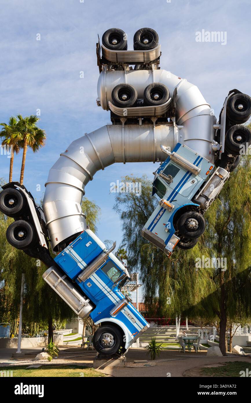 Las Vegas, Nevada - United States - March 2nd, 2025: Sculpture "The Big ...