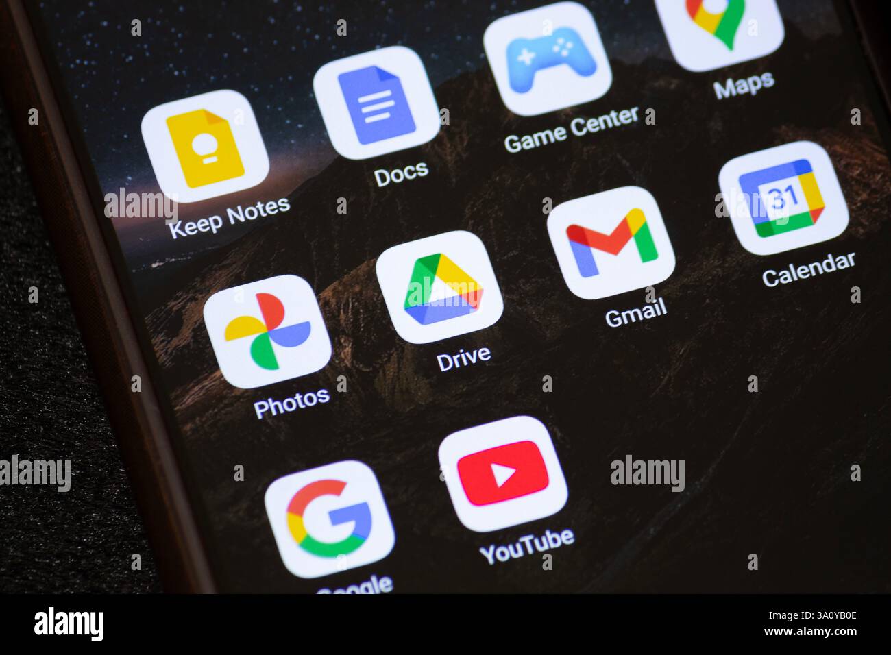 BOGOTA, COLOMBIA - MARCH 05 OF 2025 Macro photo of a smartphone with ...