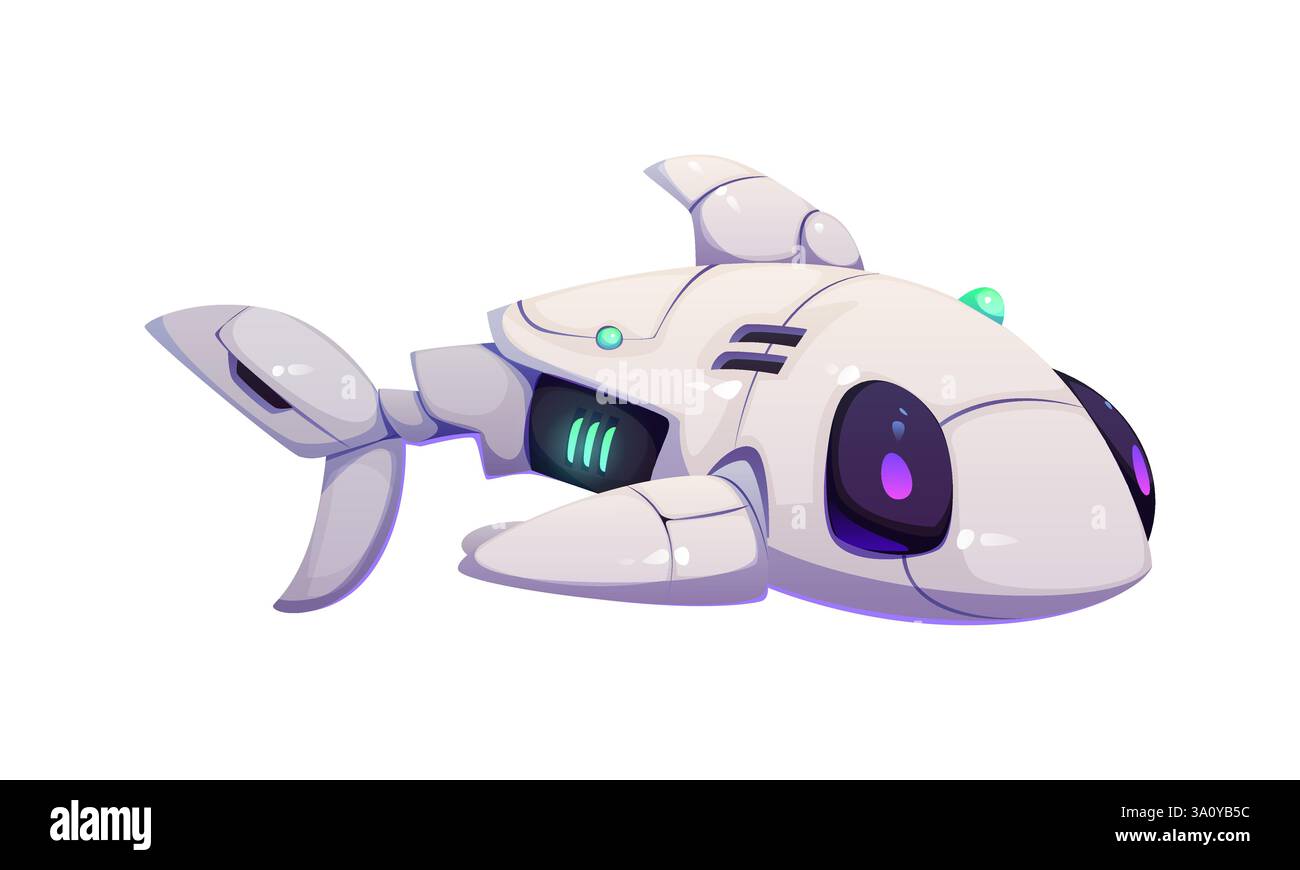 Autonomous underwater vehicle shark Stock Vector Images - Alamy