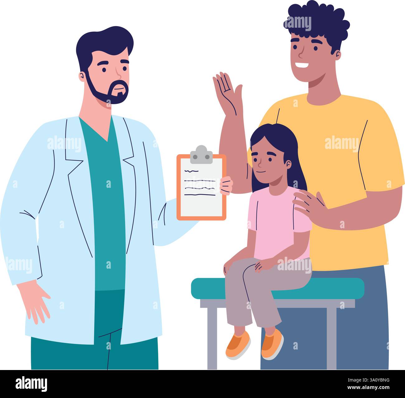 Doctor check up Patient Vital Signs Stock Vector Image & Art - Alamy