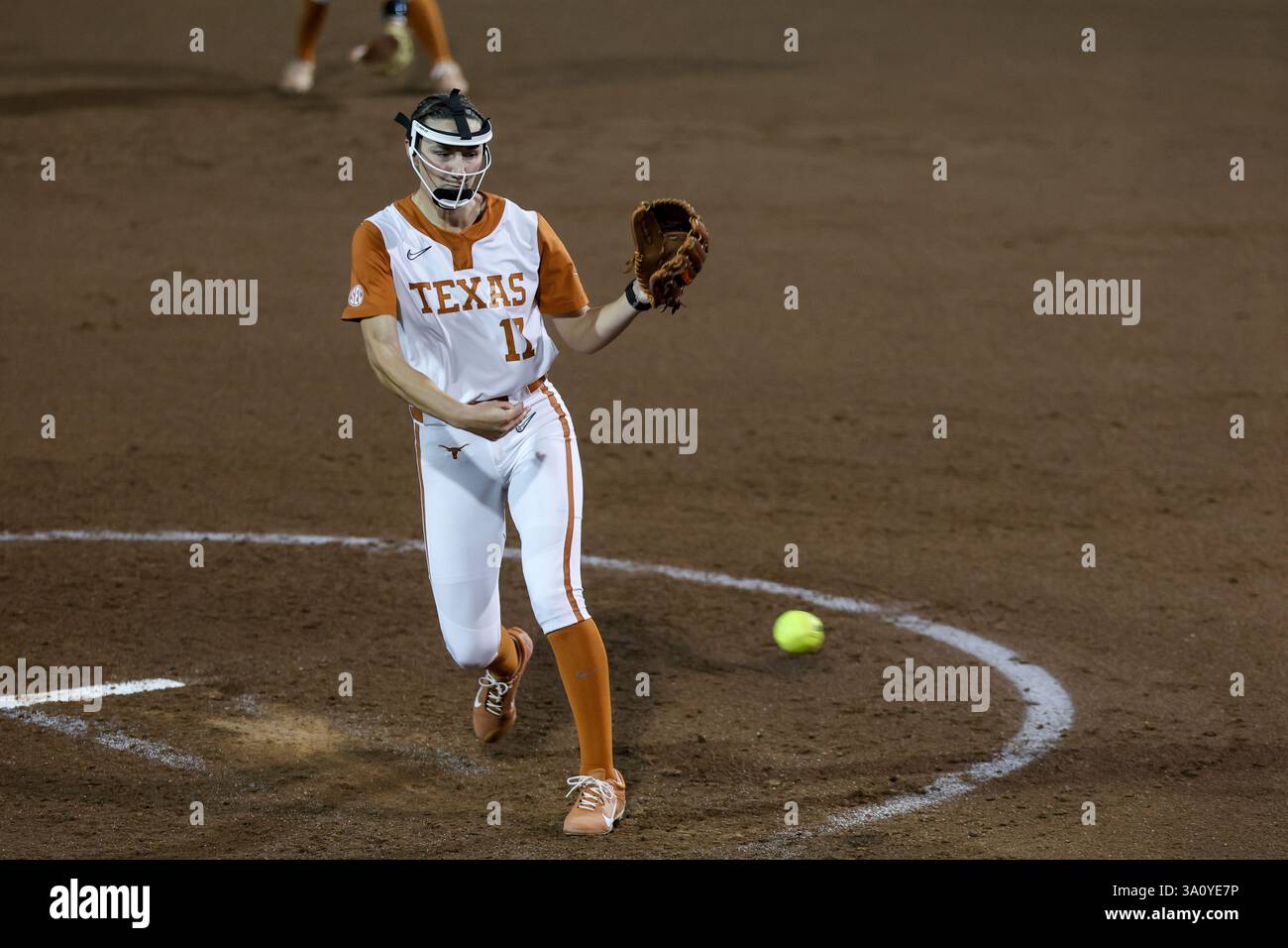 AUSTIN, TX - MARCH 05: Texas starting pitcher/relief pitcher Teagan ...