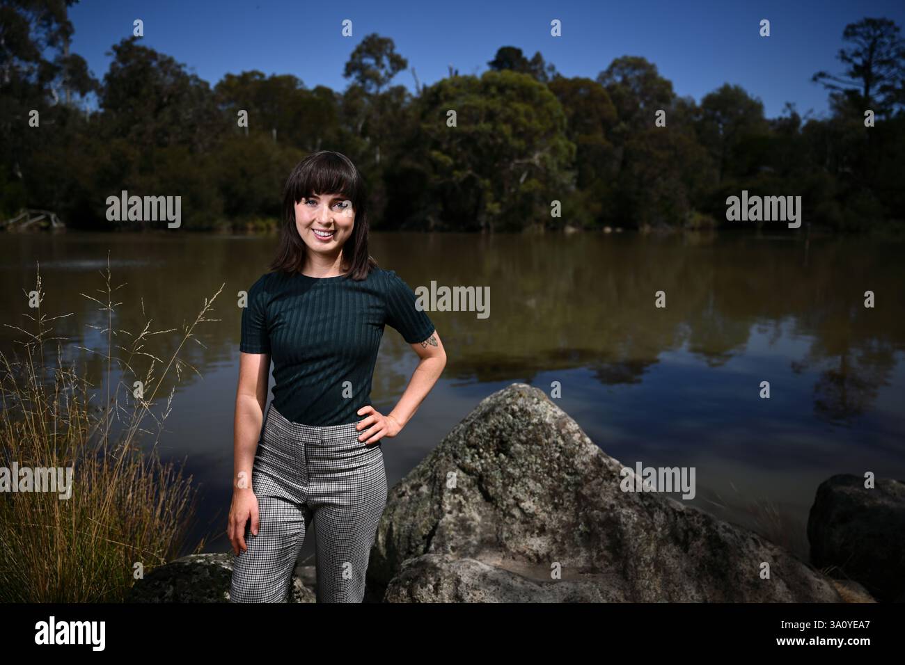 Melbourne, Australia. 05th Mar, 2025. Greens candidate for the Federal ...