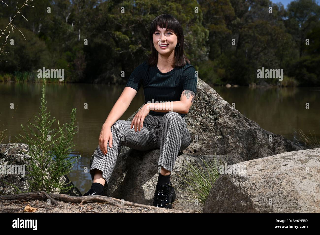 Melbourne, Australia. 05th Mar, 2025. Greens candidate for the Federal ...