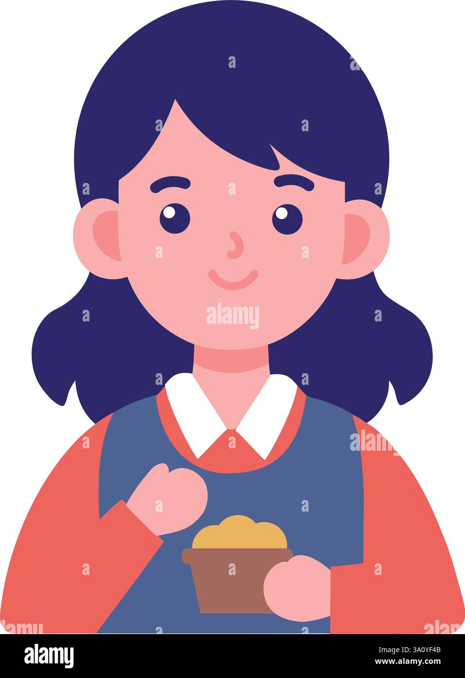 Student Eating Ice Cream Stock Vector Image & Art - Alamy