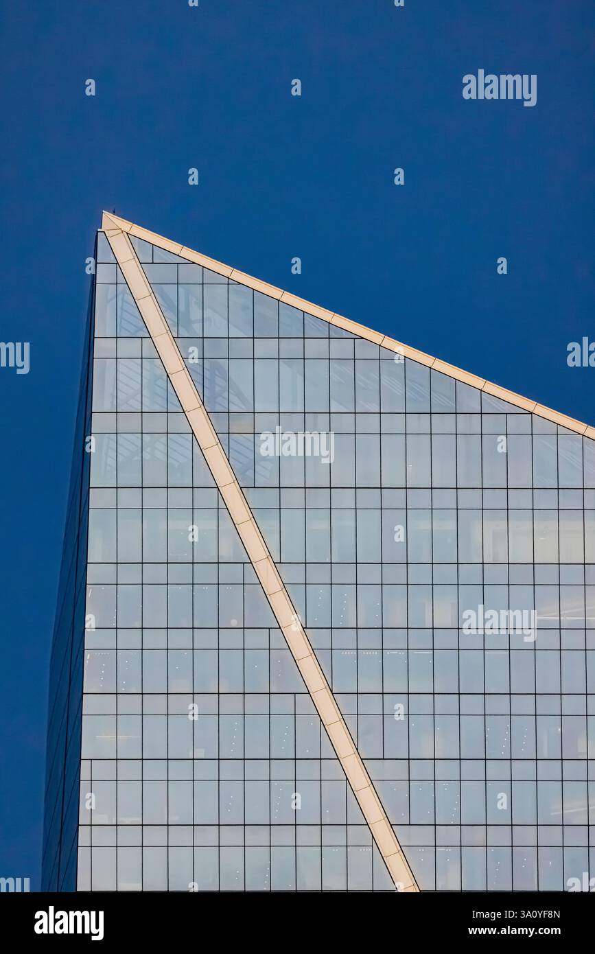 F 5 Tower viewed from the waterfront in Seattle, Washington State, USA ...