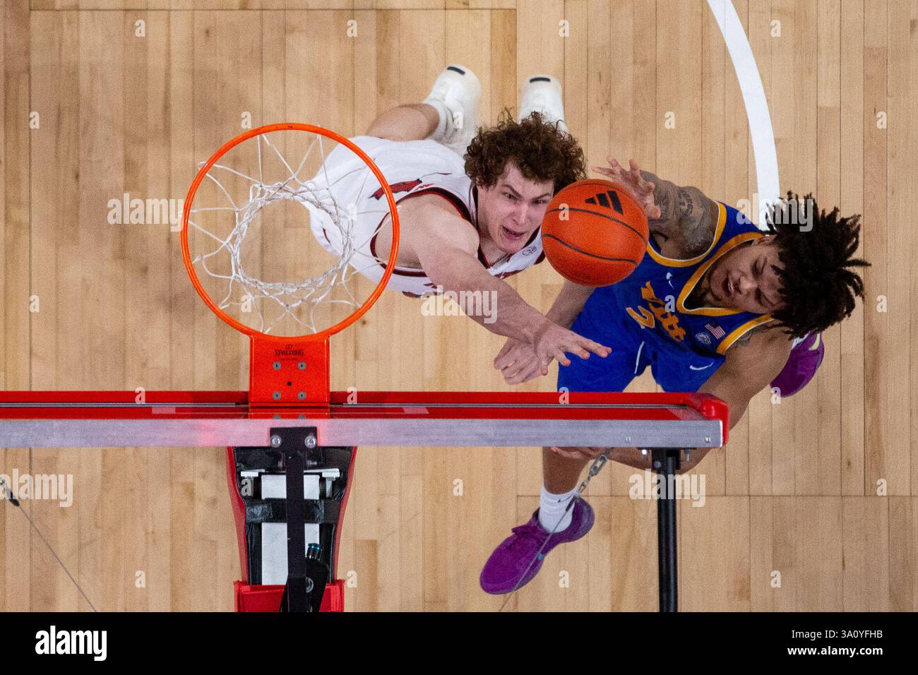 Raleigh, NC, USA. 05th Mar, 2025. Pittsburgh Panthers forward Cameron ...