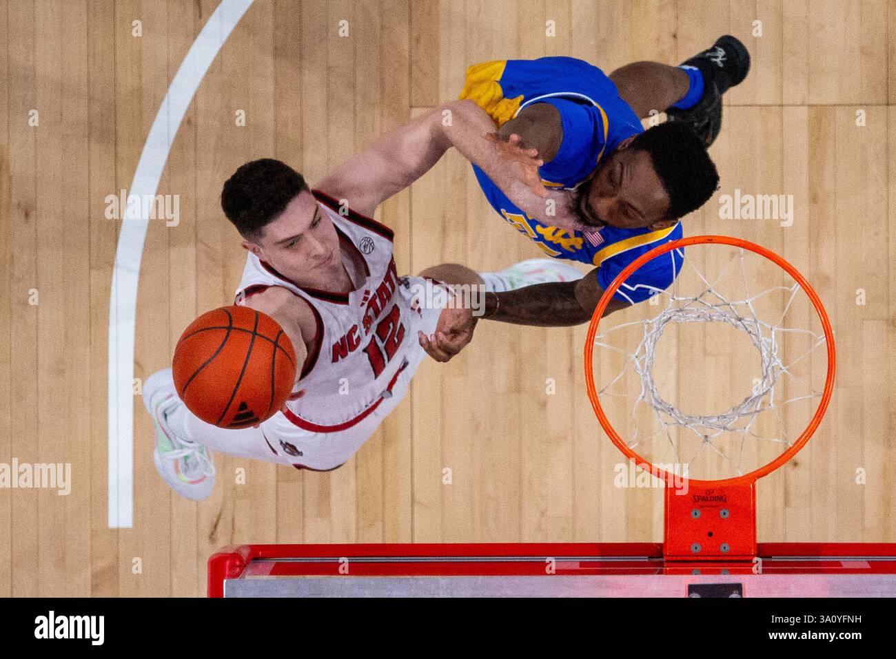Raleigh, NC, USA. 05th Mar, 2025. North Carolina State Wolfpack guard ...