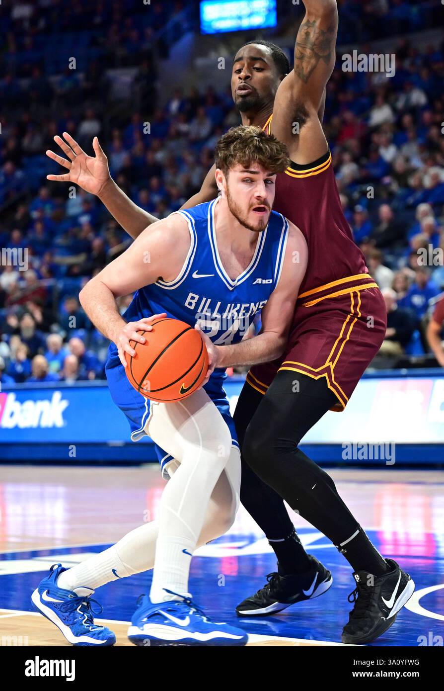 ST. LOUIS, MO - MARCH 01: Saint Louis guard Gibson Jimerson (24 ...