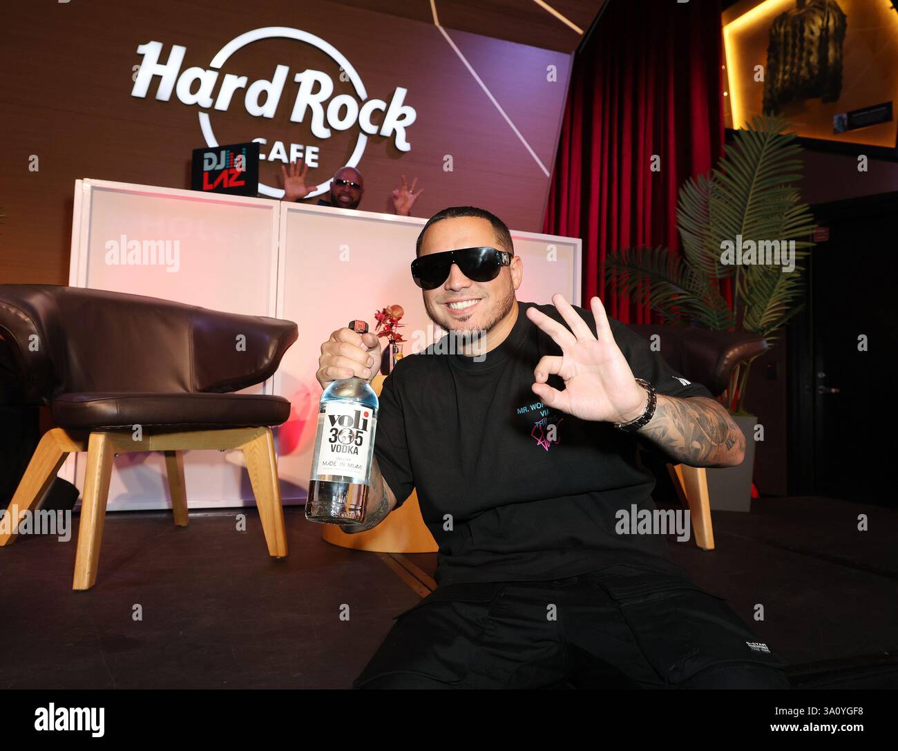HOLLYWOOD, FLORIDA - MARCH 05: DJ CHINO attends Voli 305 Vodka Launch ...
