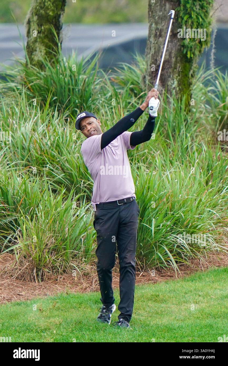Orlando, Florida, USA. 5th Mar, 2025. Former NBA player Vince Carter ...