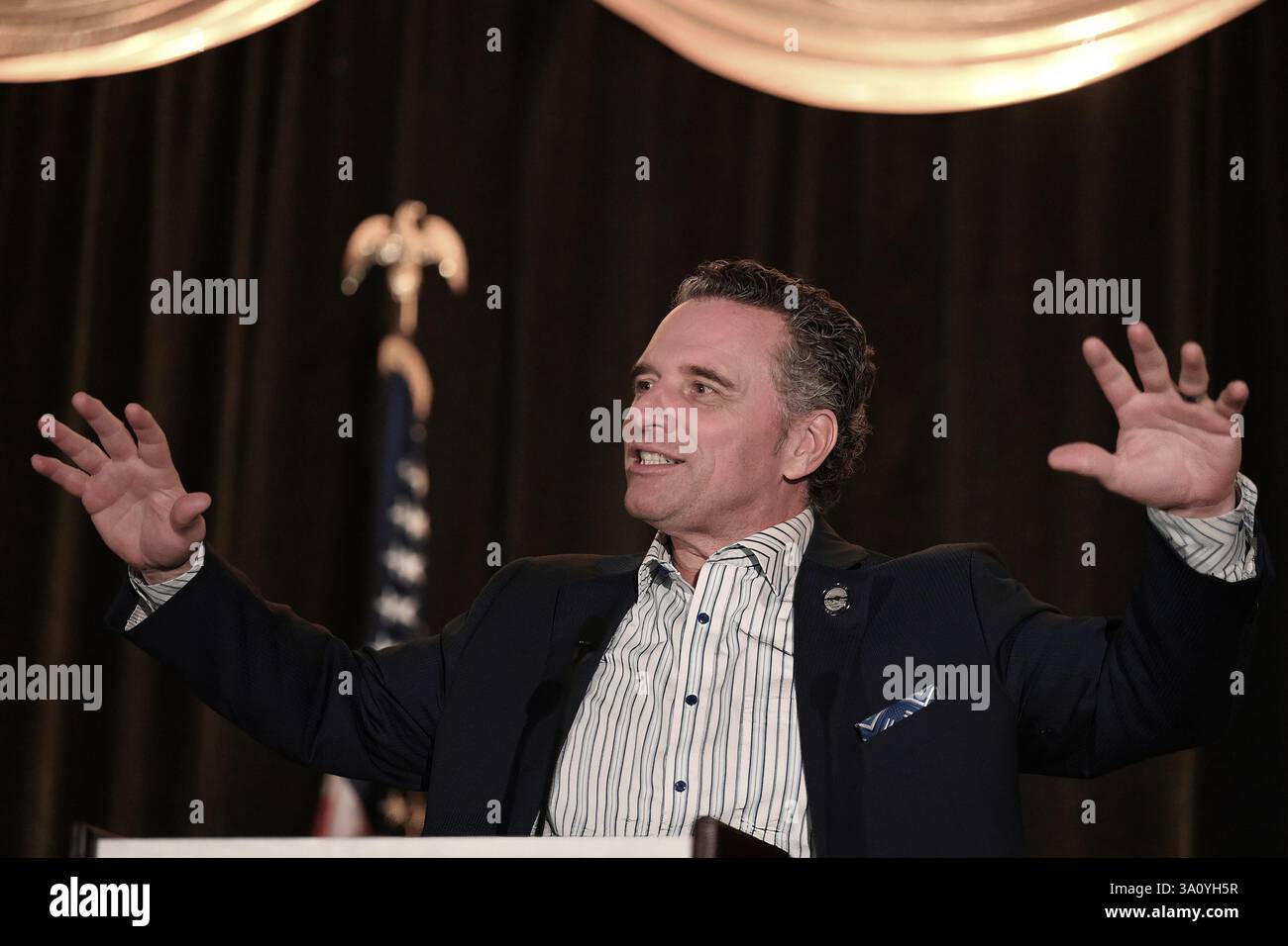 OVERLAND PARK, KANSAS, USA - FEBRUARY 27, 2025 Kansas Senate President ...