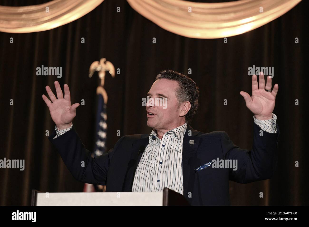 OVERLAND PARK, KANSAS, USA - FEBRUARY 27, 2025 Kansas Senate President ...