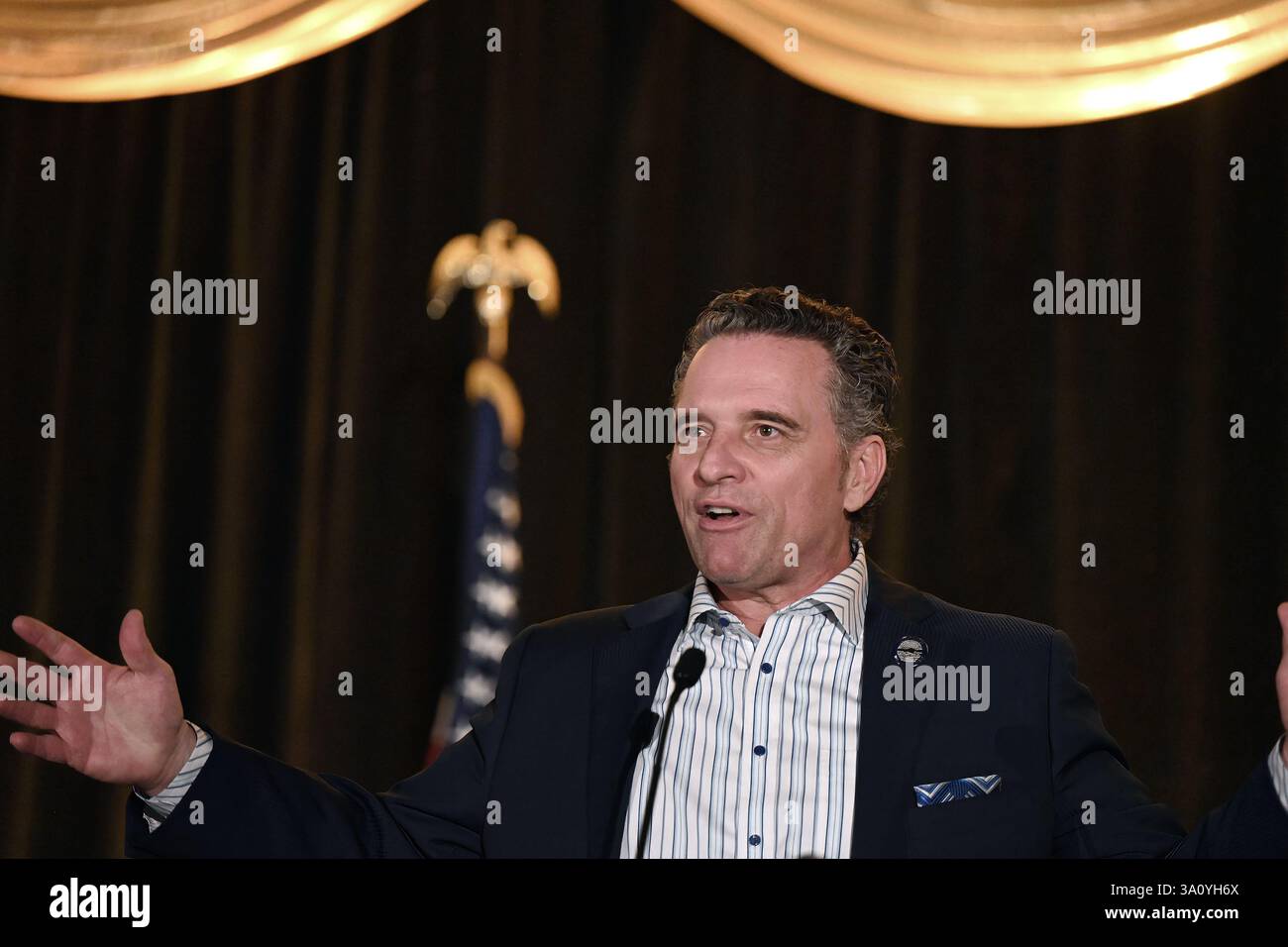 OVERLAND PARK, KANSAS, USA - FEBRUARY 27, 2025 Kansas Senate President ...