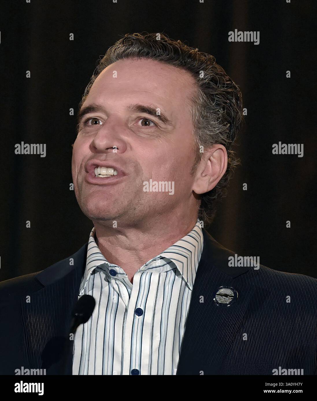 OVERLAND PARK, KANSAS, USA - FEBRUARY 27, 2025 Kansas Senate President ...